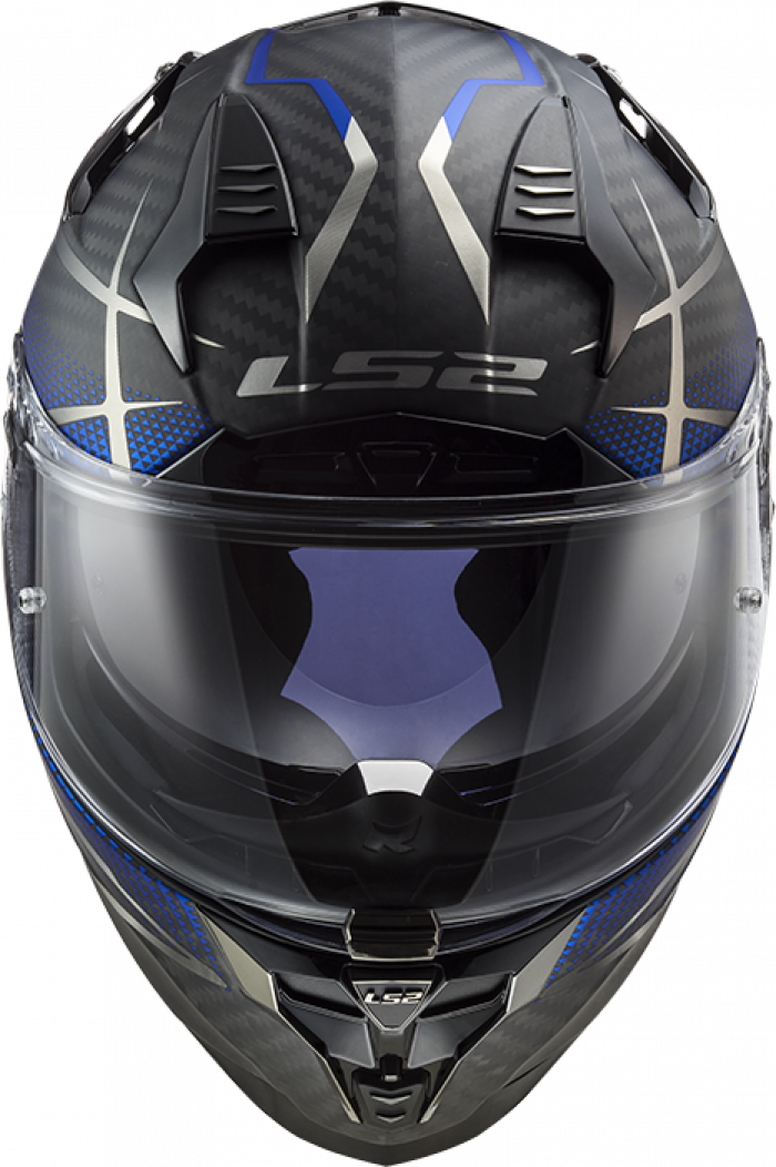 LS2 FF327 CHALLENGER C KONIC MATT BLUE
