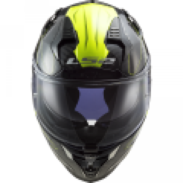LS2 FF327 CHALLENGER CT2 FOLD GLOSS H-V YELLOW