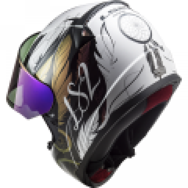 LS2 FF353 RAPID BOHO WHITE BLACK PINK