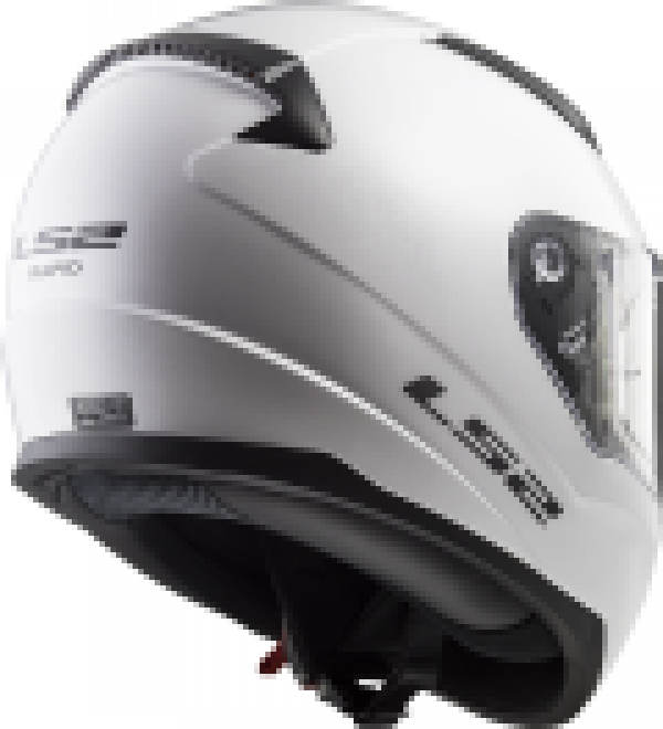 LS2 FF353 RAPID SINGLE MONO GLOSS WHITE