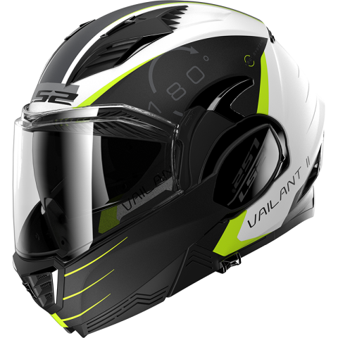 LS2 FF900 Valiant II CODEX White Black