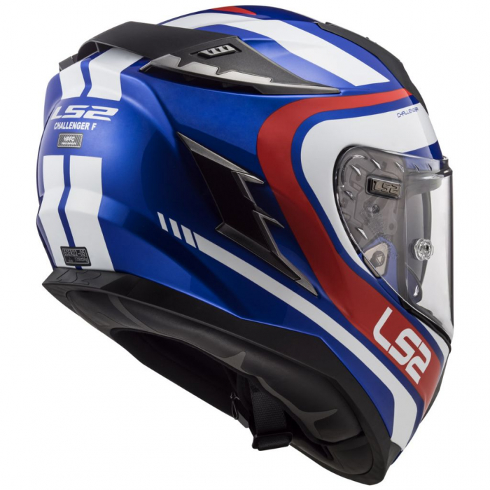 LS2 FF327 CHALLENGER FUSION BLUE RED
